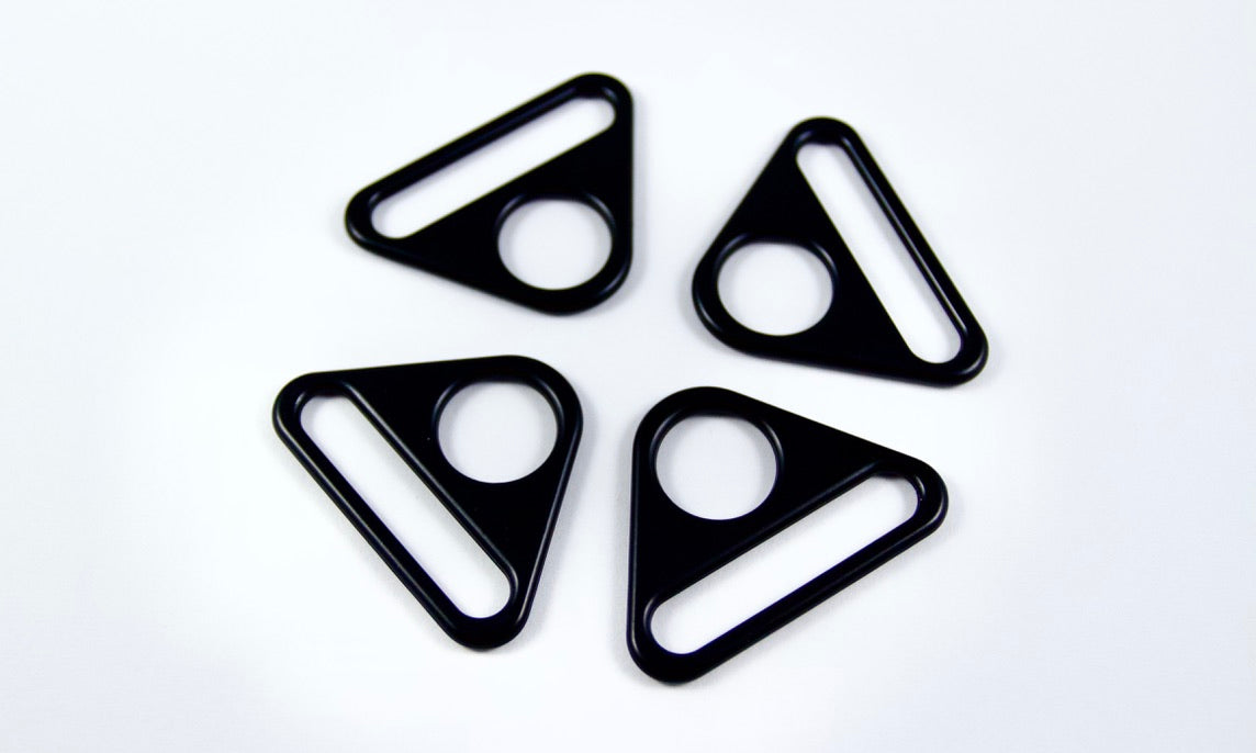 1.5" Triangle connectors | Pack of 4 – Emporium Threads