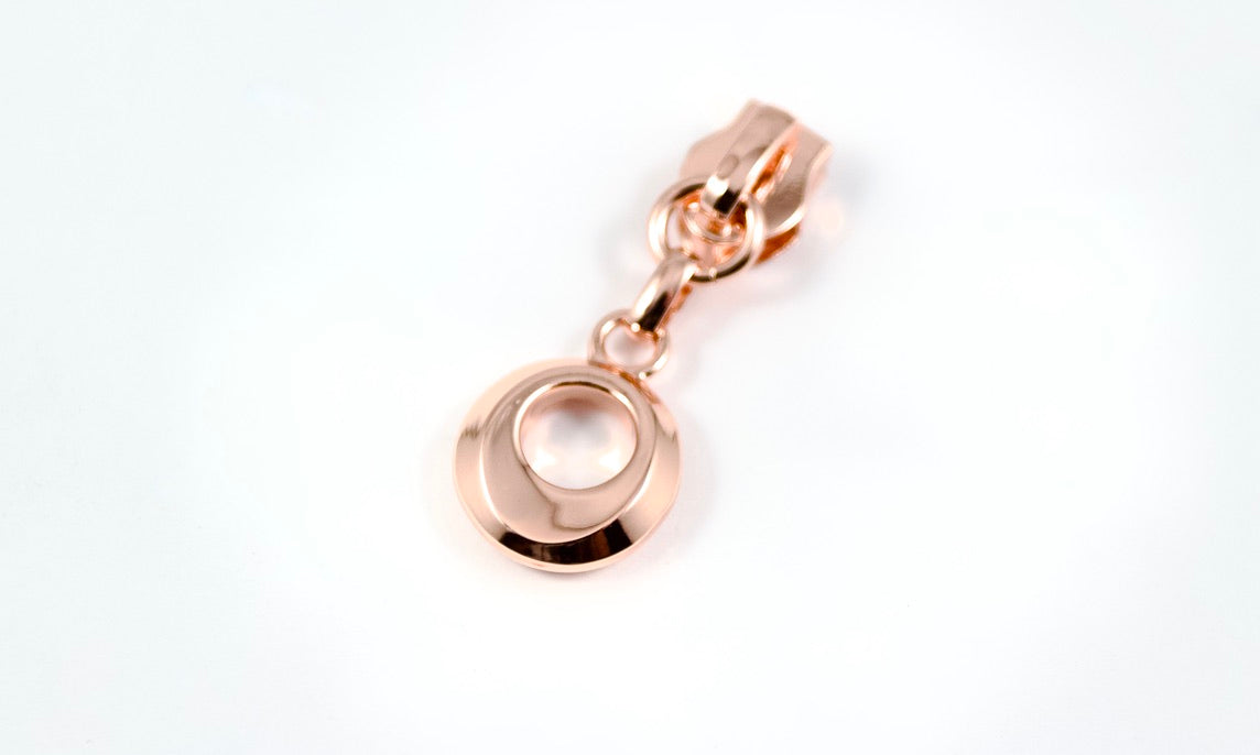 #5 Elegant Circle Zipper Pulls | Pack of 2 – Emporium Threads